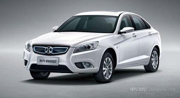 2017款北汽EU260补贴后售价及车型介绍