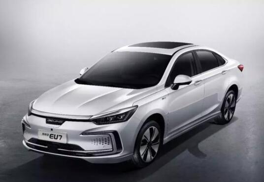 北汽新能源EU7,北汽新能源eu5,北汽e3配置_大山谷图库