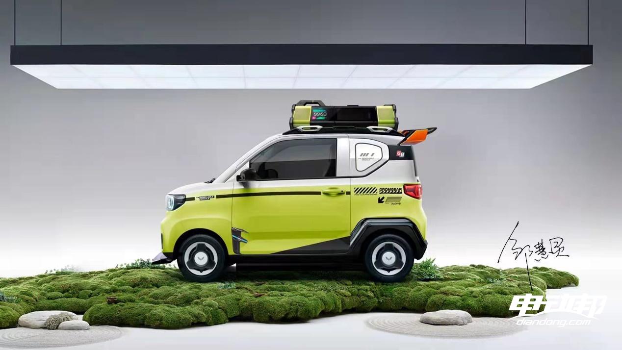 宏光MINIEV GAMEBOY“街霸”内外饰曝光 预留多处潮创接口 专为个性化定制而来